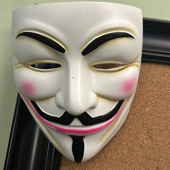 Unsensored | Accessories | Guy Fawkes V For Vendetta Resin Mask | Poshmark